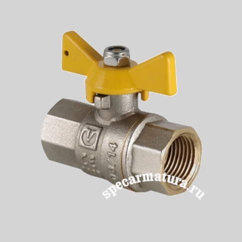 Купить Кран шаровый газовый латунный муфтовый VALTEC серии VALGAS ВР-ВР ...
